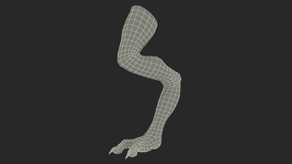 Monster creature leg science 3D - TurboSquid 1700694