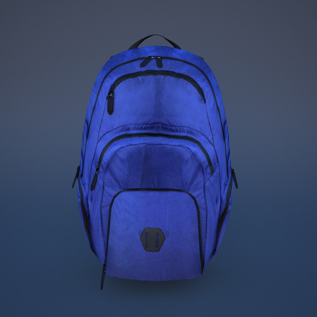 3D Backpack Model - TurboSquid 1609958