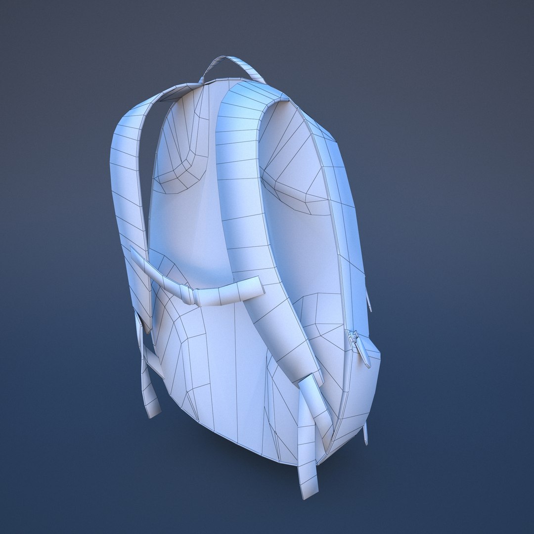 3D Backpack Model - TurboSquid 1609958