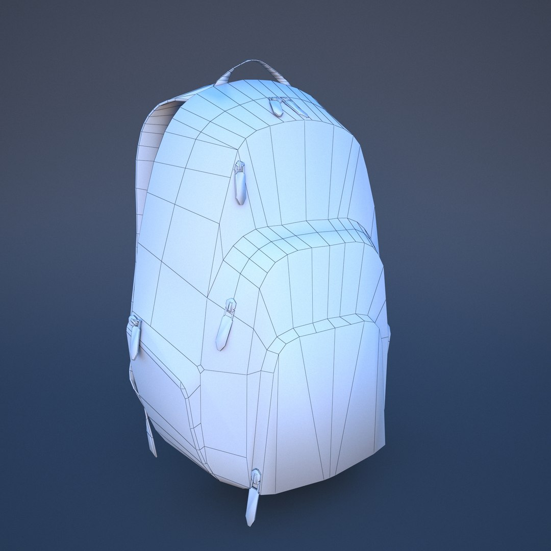 3D Backpack Model - TurboSquid 1609958