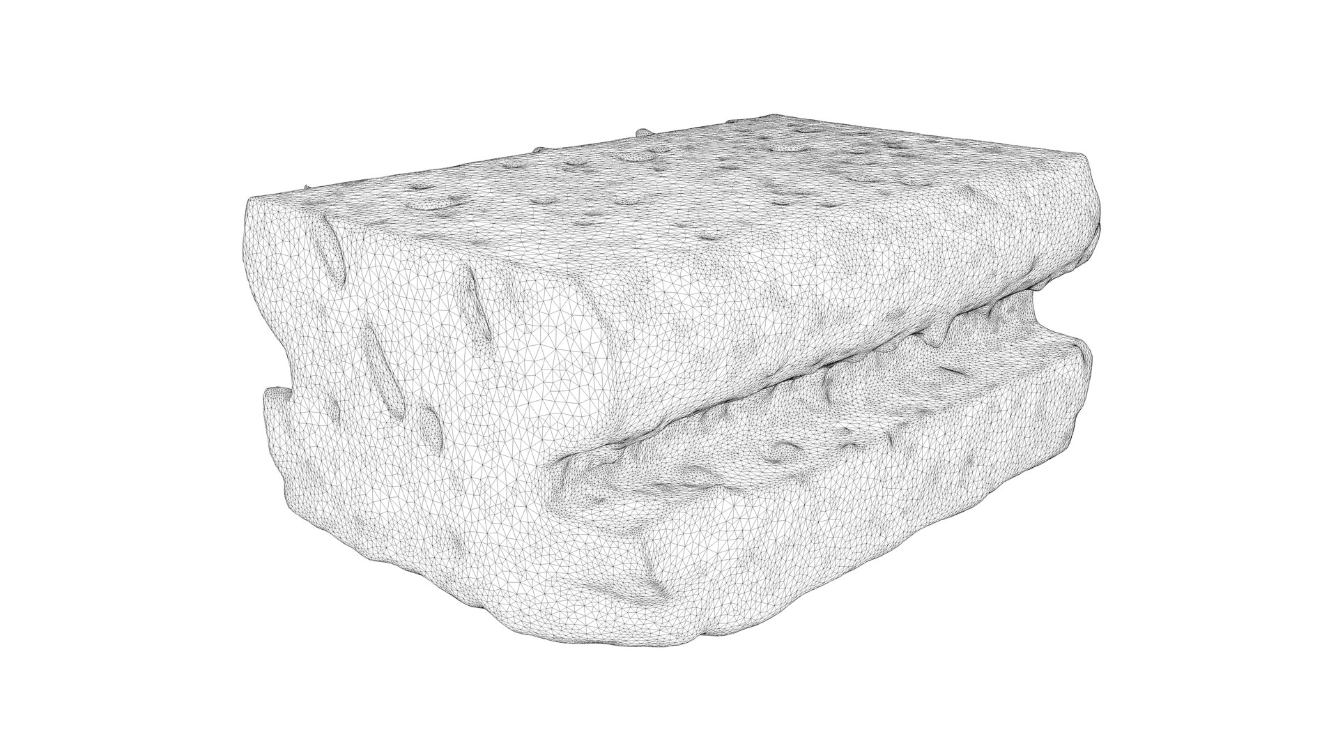 Photorealistic 3D Scan Of Sponge 3D Model - TurboSquid 2263434