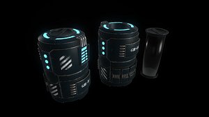 Sci Fi Container STL Models for Download | TurboSquid