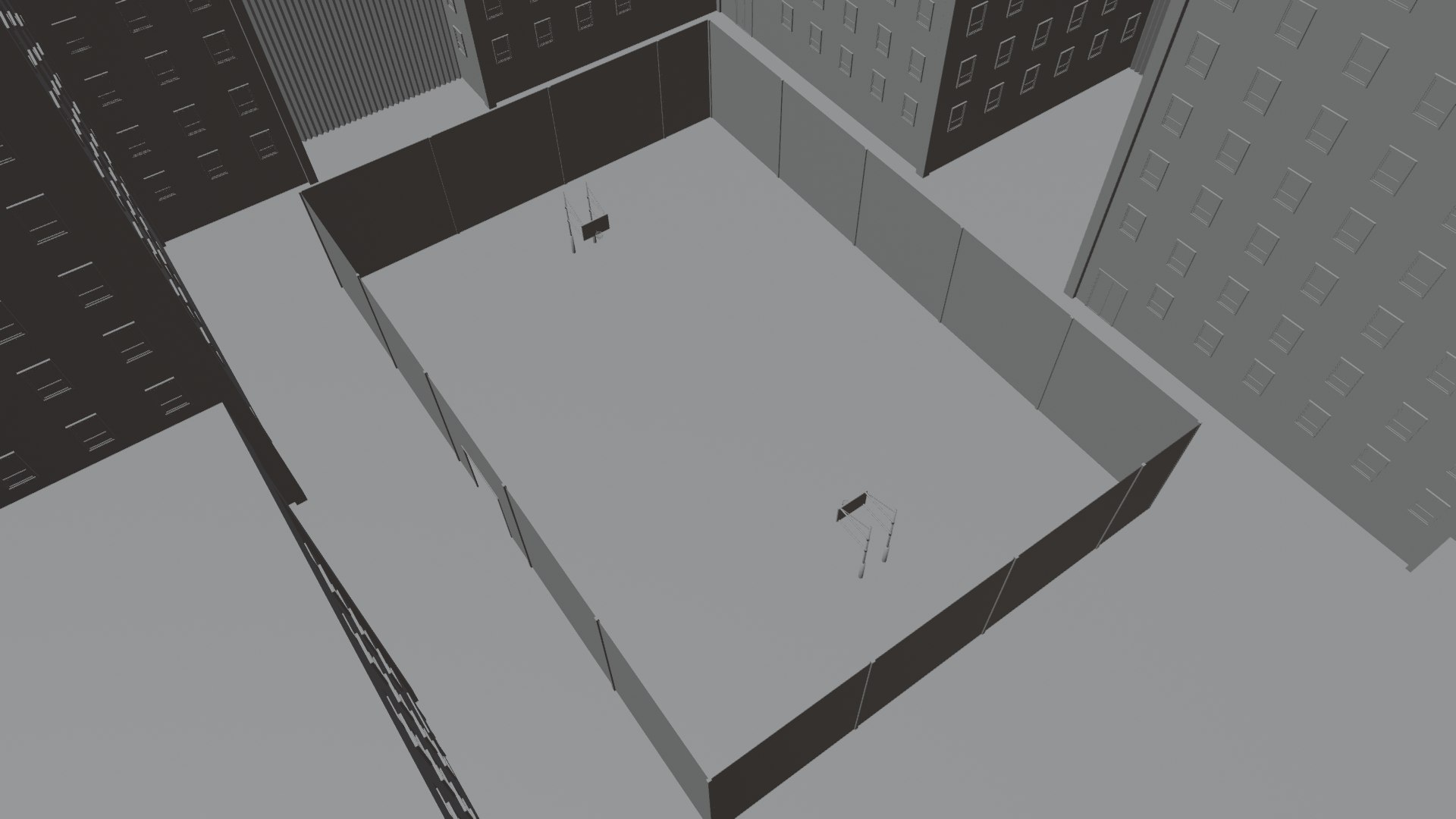 Free 3D VR Basketball Court Model - TurboSquid 2160262