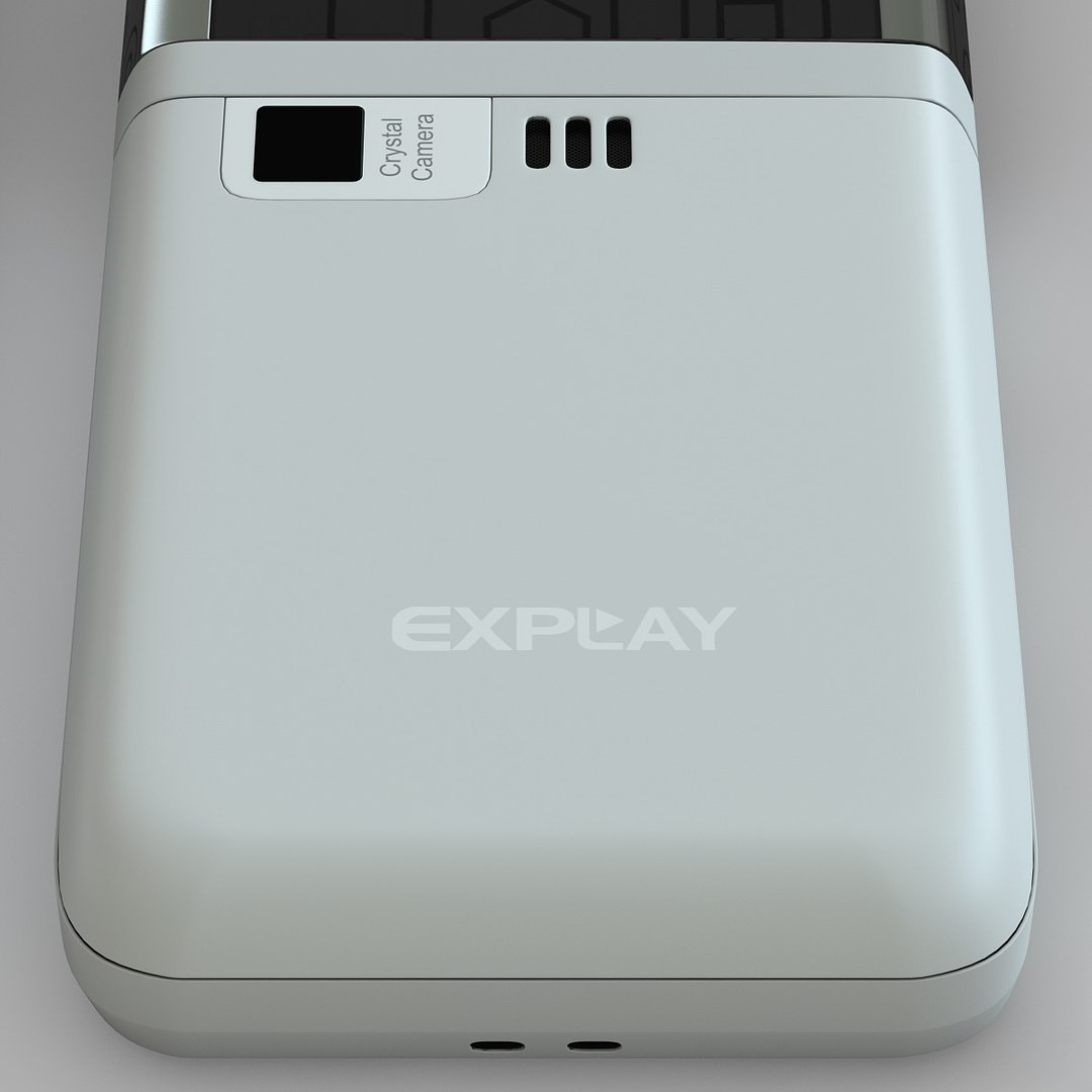 white explay crystal cellphone x