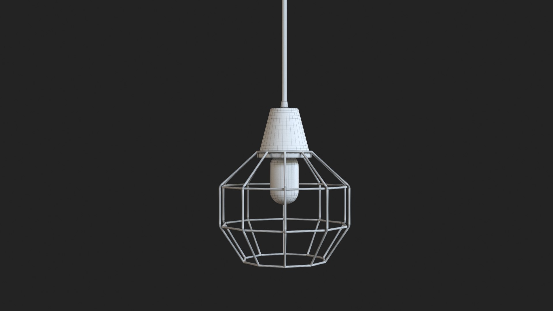 3D Wire Lamp V2 - TurboSquid 1918169