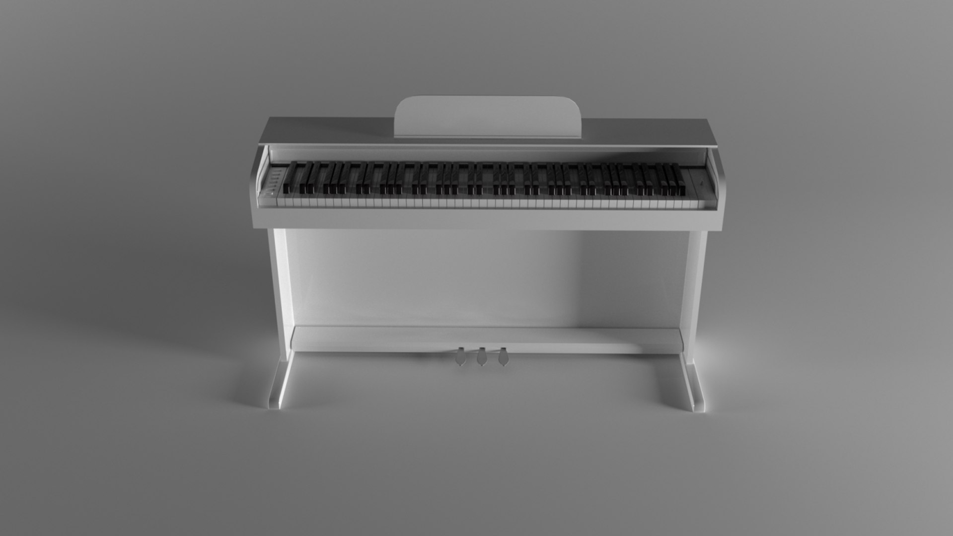 3D Model Piano - TurboSquid 1375845