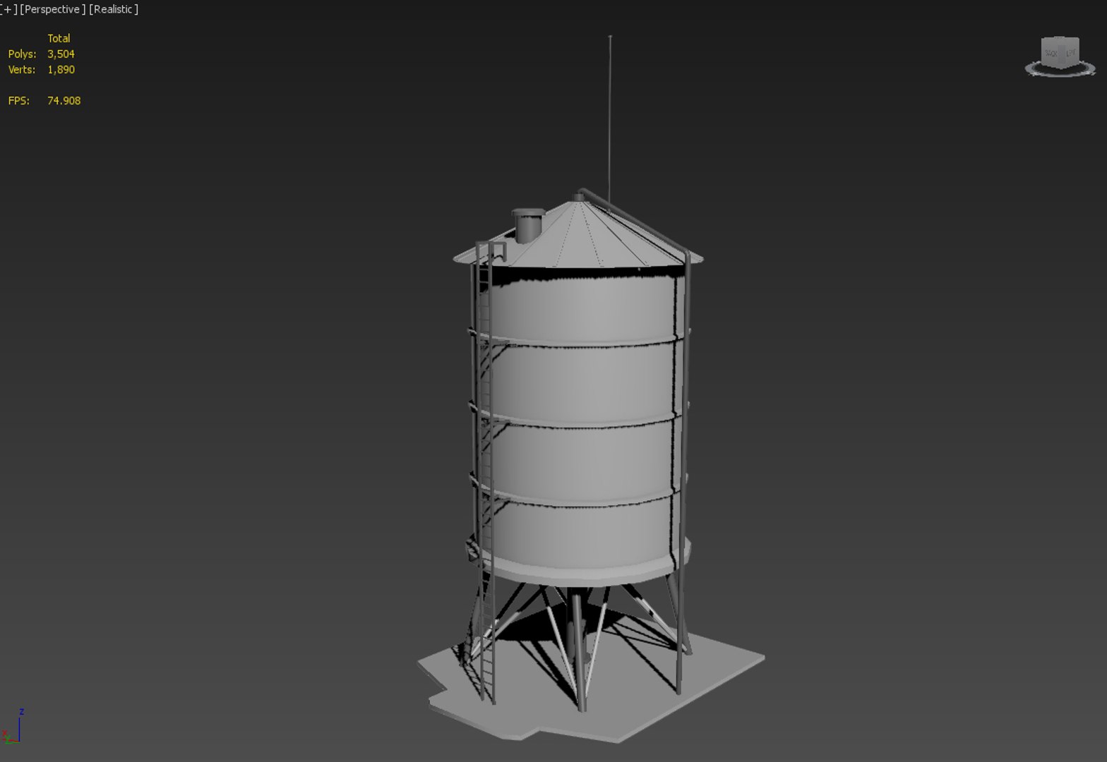 3d Model Water Tank