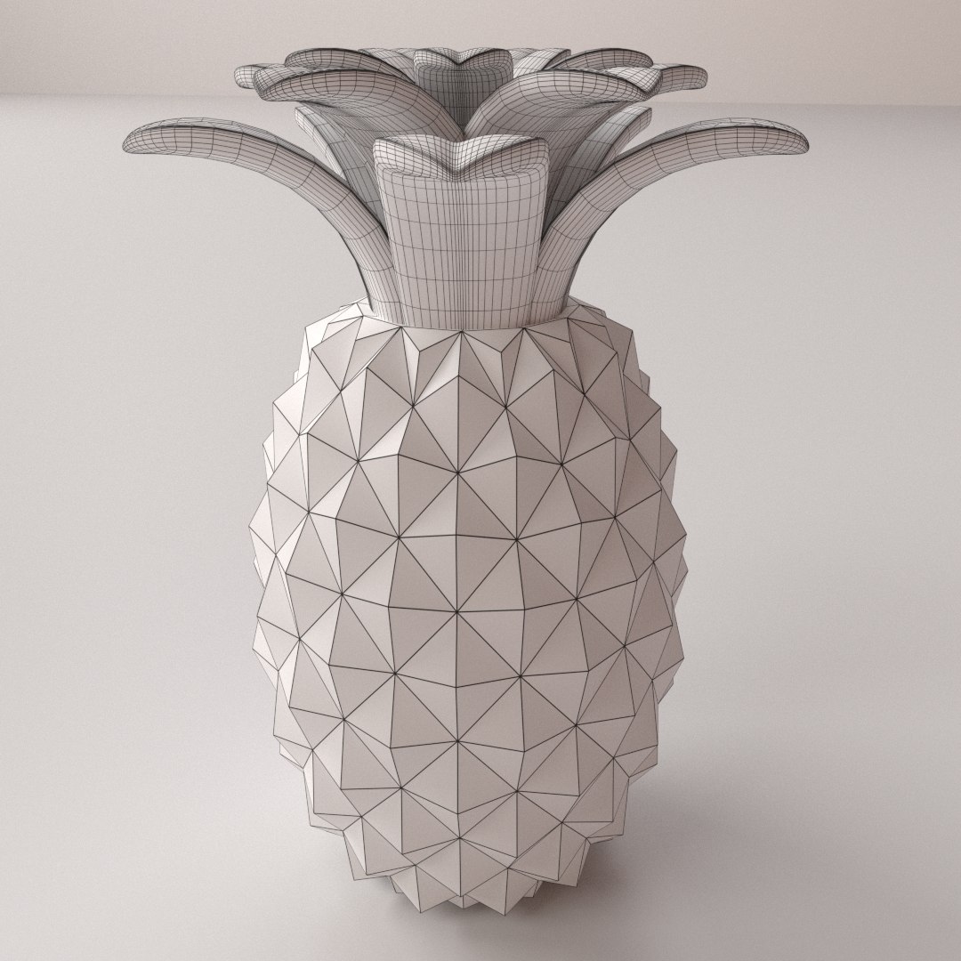 Pineapple Model - TurboSquid 1857503
