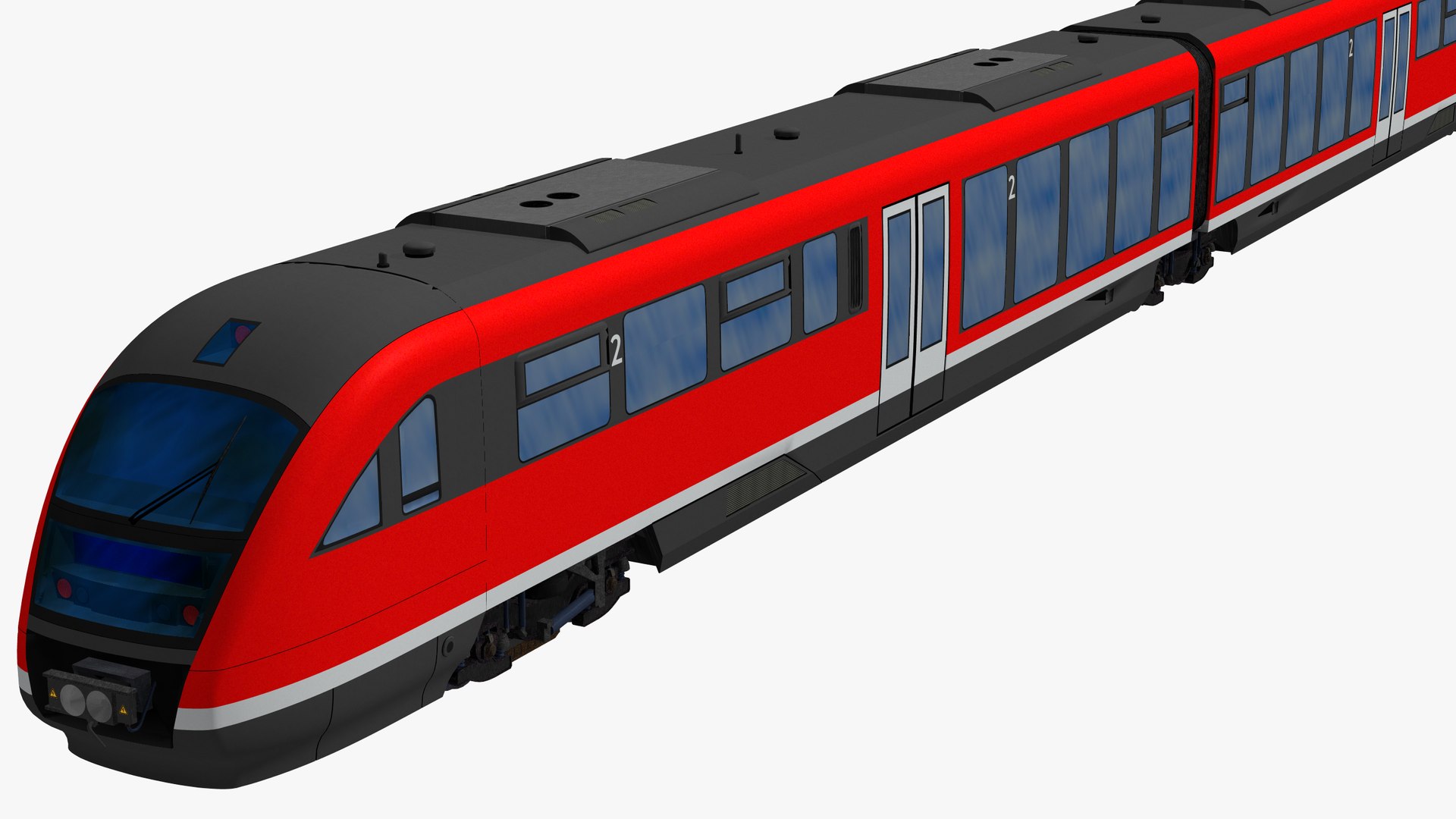 Siemens Desiro Classic Db Class 642 Diesel Electric Passenger Train ...