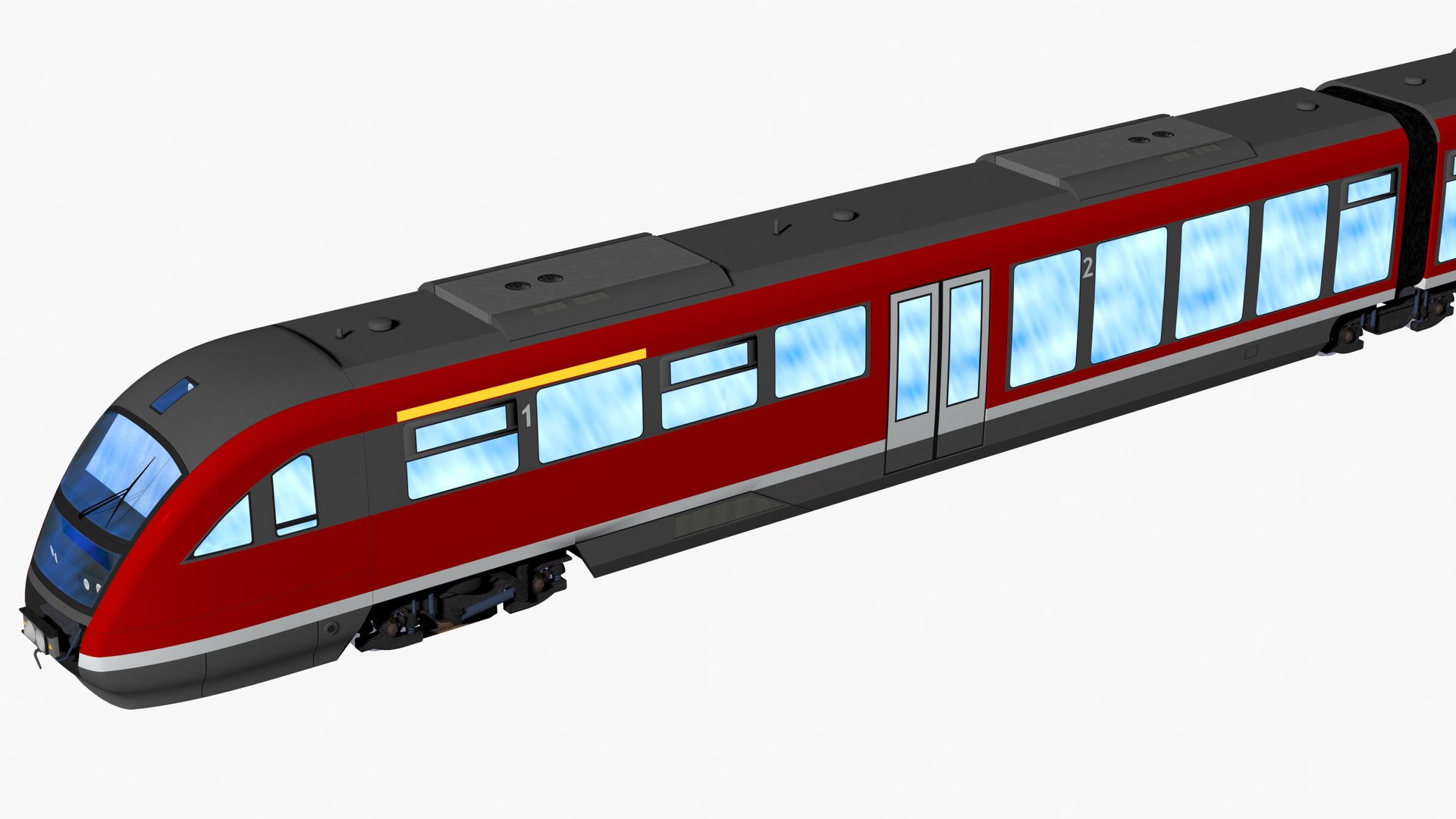 Siemens Desiro Classic Db Class 642 Diesel Electric Passenger Train ...