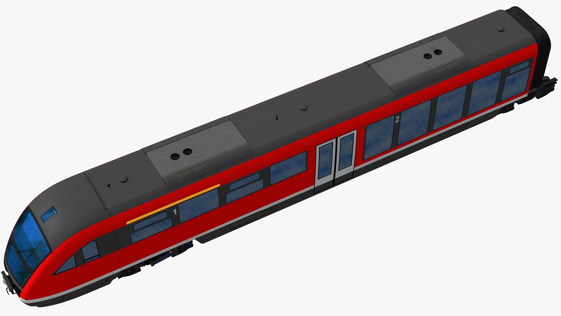 Siemens Desiro Classic Db Class 642 Diesel Electric Passenger Train ...