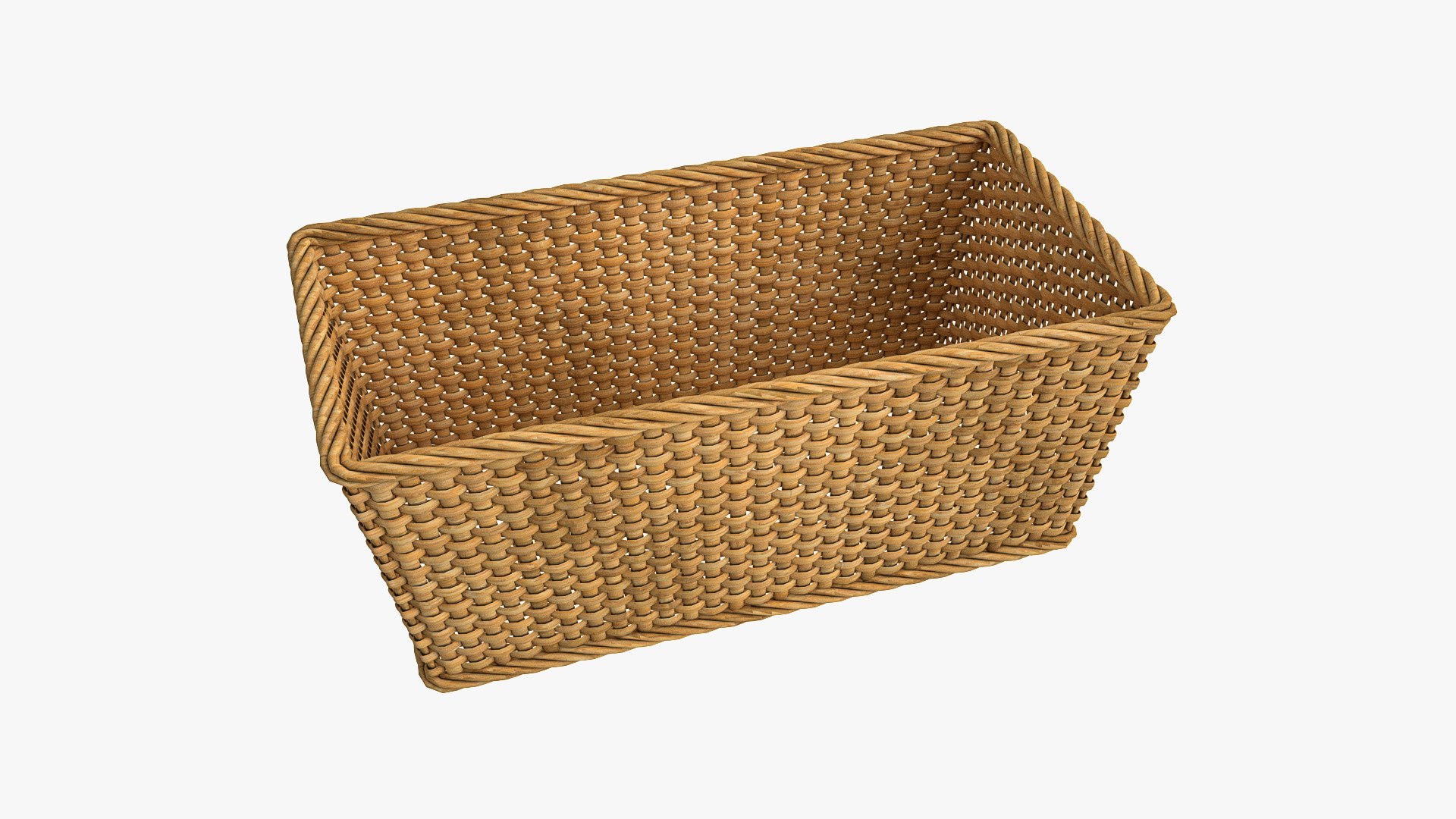 3D Wicker Basket model - TurboSquid 1780484