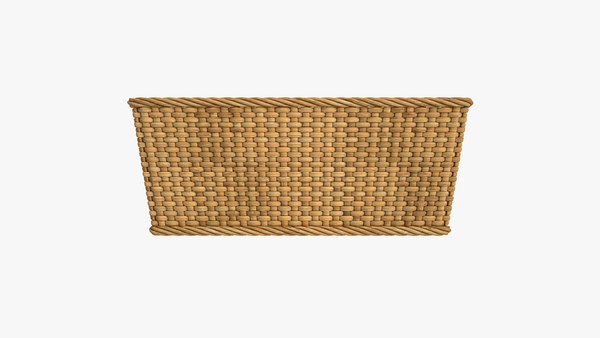 3D Wicker Basket model - TurboSquid 1780484