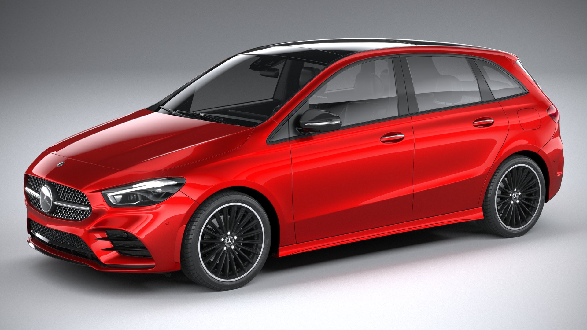 3D Mercedes-Benz B-Class AMG 2023 model - TurboSquid 2006094
