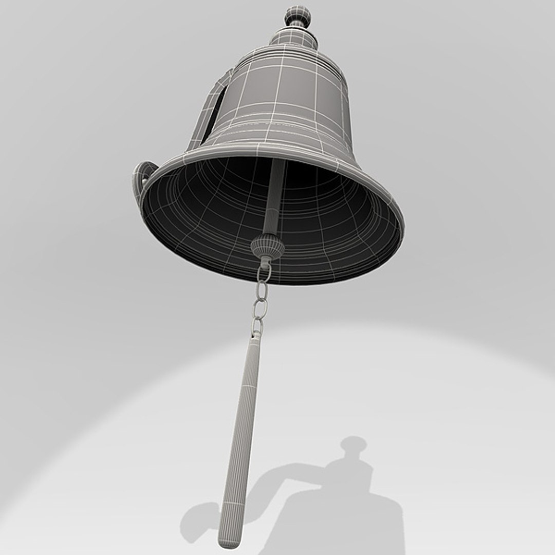 Ship S Bell Brass 3d Model