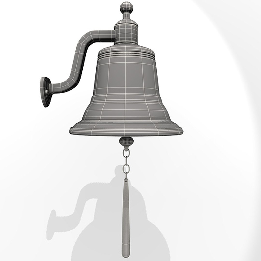 Ship S Bell Brass 3d Model