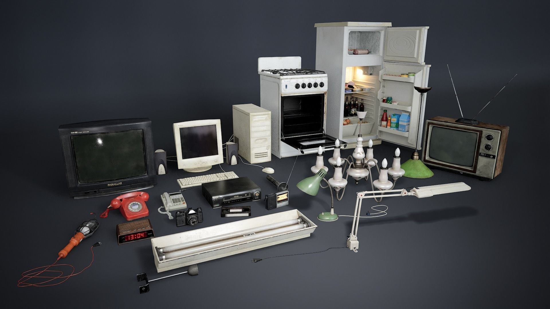 3D Various Electronics Model - TurboSquid 1986275