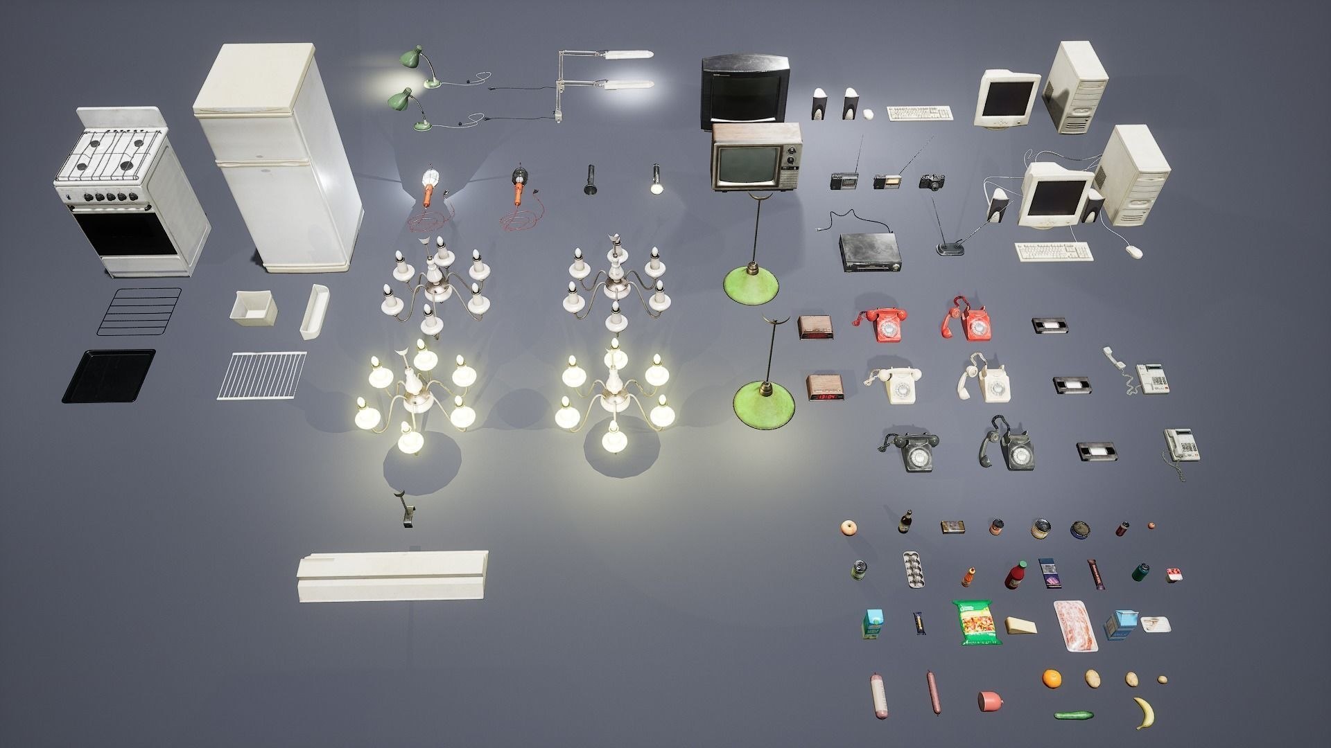 3D Various Electronics Model - TurboSquid 1986275