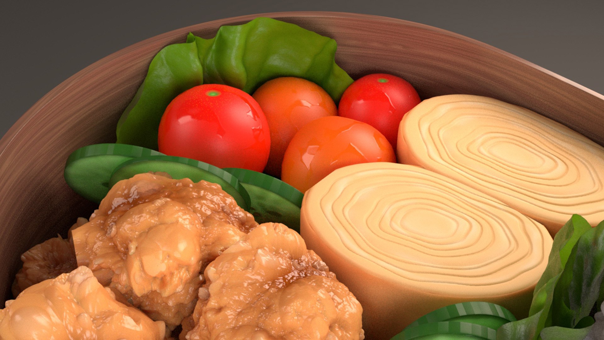 3D Bento Box Model - TurboSquid 1644418