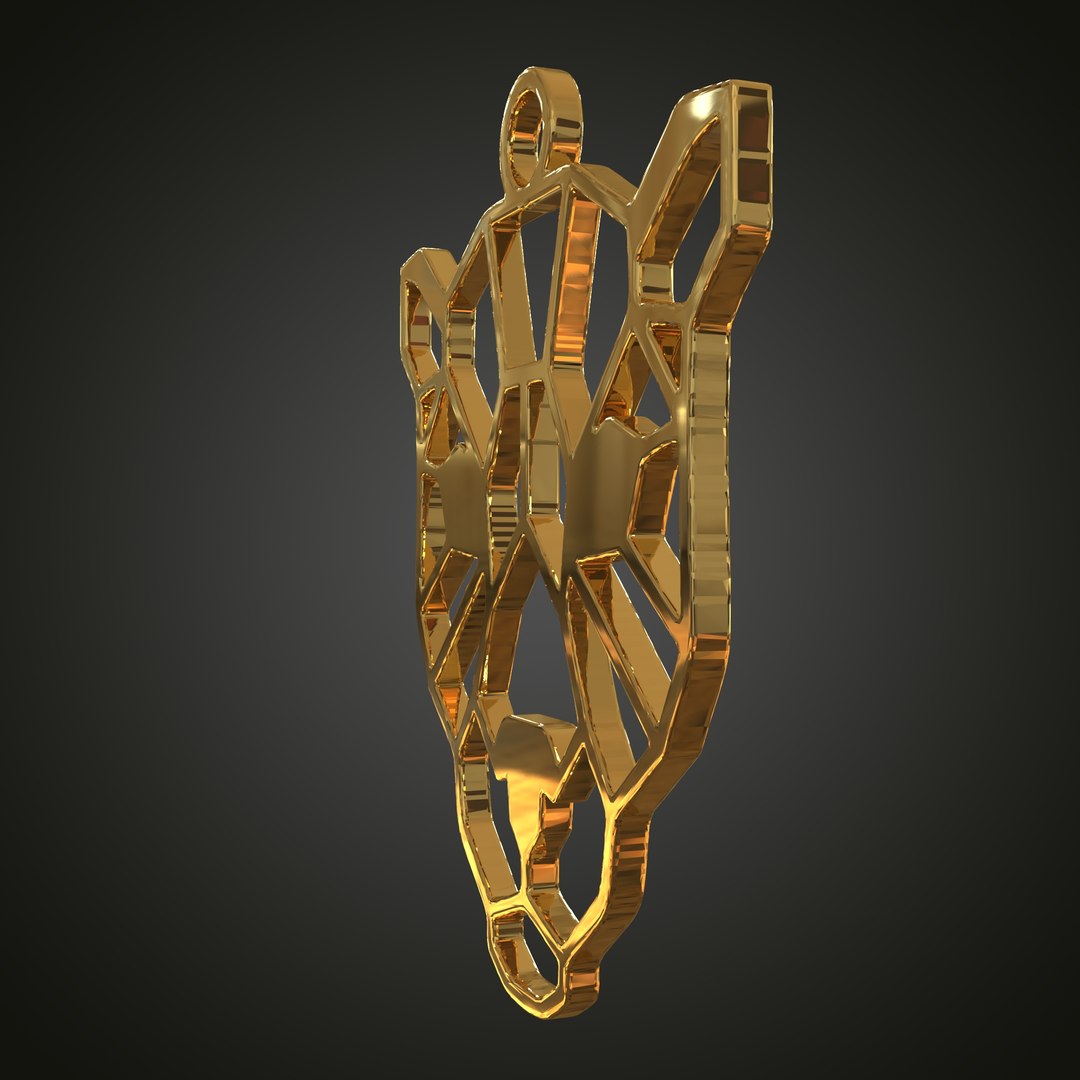 Linear Panther Pendant 3D Model - TurboSquid 1909890