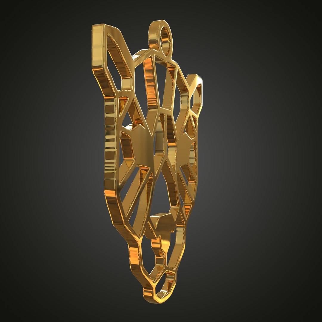 Linear Panther Pendant 3D Model - TurboSquid 1909890