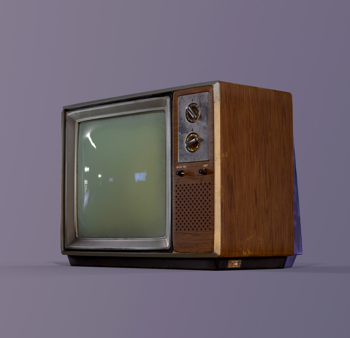 3D Old Retro TV - TurboSquid 1990993