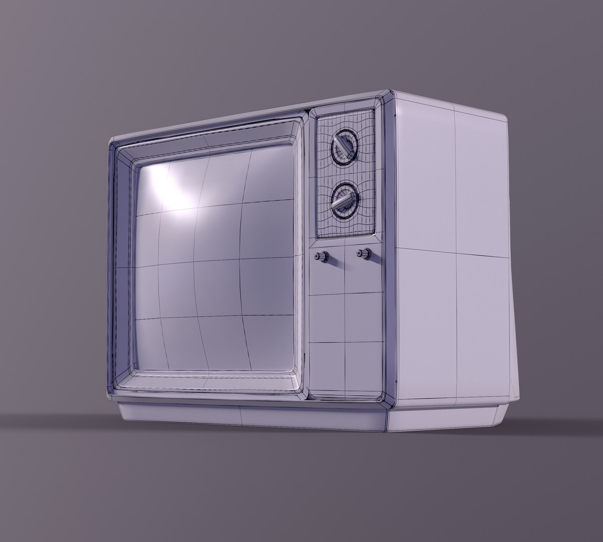 3D Old Retro TV - TurboSquid 1990993