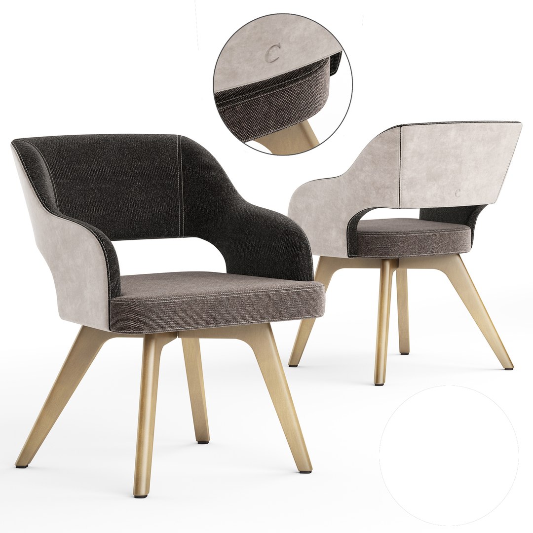 3D Adria Chair By Cantori - TurboSquid 2198582