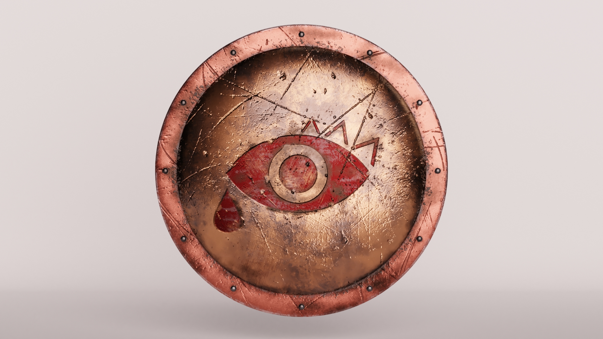 3D Model Hoplite Shield - TurboSquid 1548178