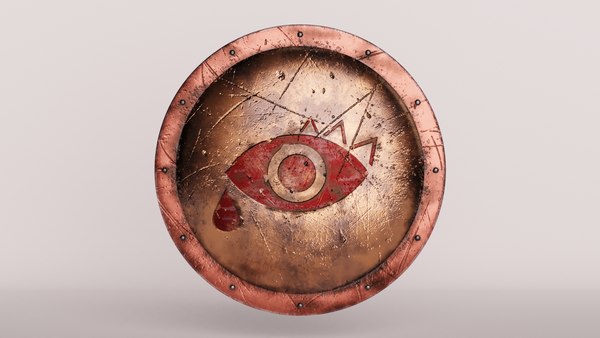 3D model hoplite shield - TurboSquid 1548178
