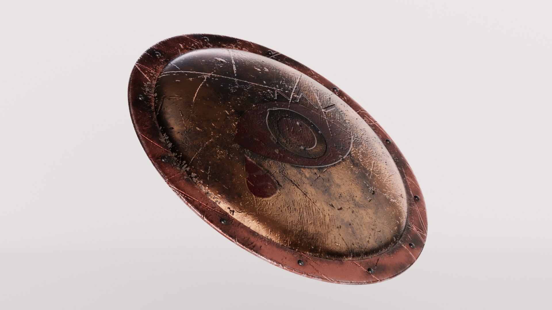 3D Model Hoplite Shield - TurboSquid 1548178