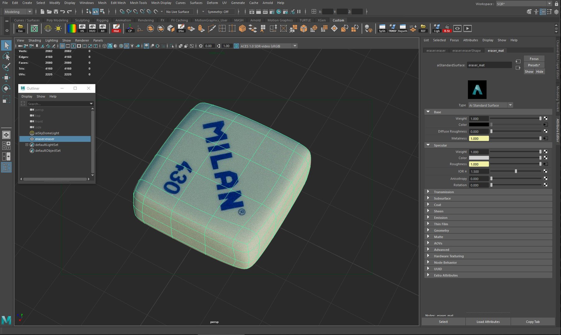 3D Eraser model - TurboSquid 1808273