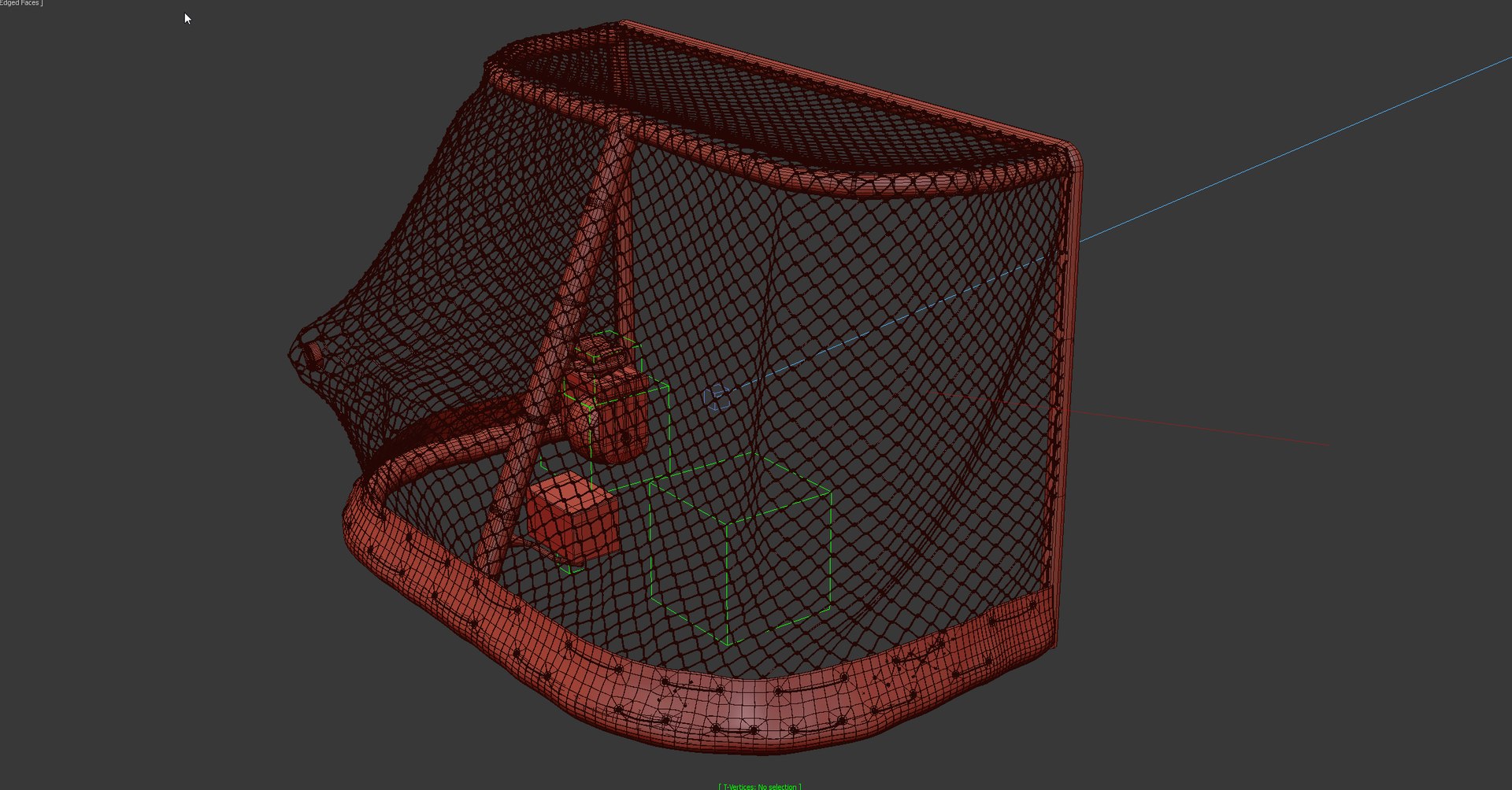 Hockey Goal with puck hitting net animation 3D model - TurboSquid 1886935