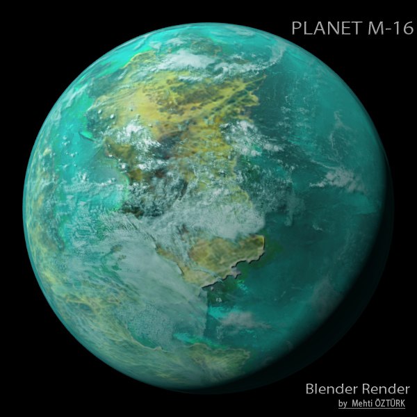 planet m-16 m 3d max