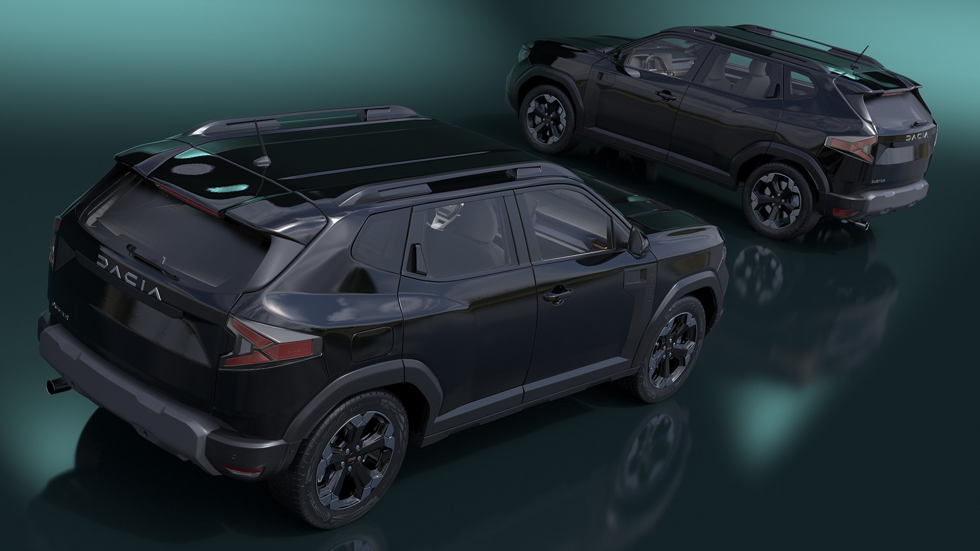 Dacia Duster 2024 Crossover Simplified Black 3D Model - TurboSquid 2295917