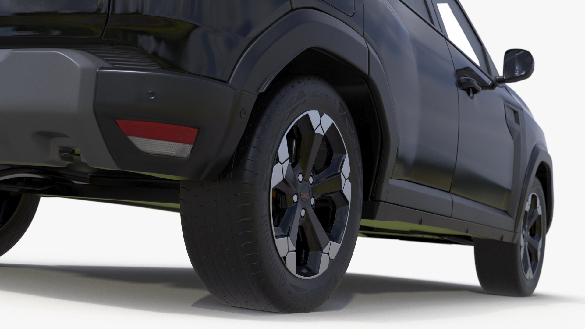 Dacia Duster 2024 Crossover Simplified Black 3D Model - TurboSquid 2295917