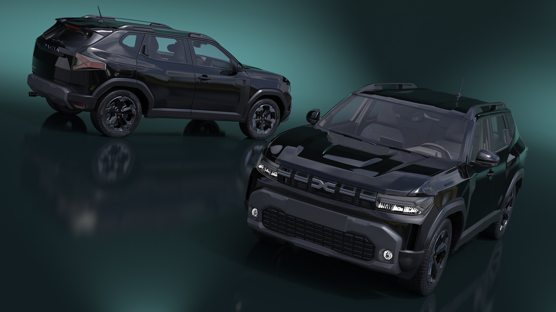 Dacia Duster 2024 Crossover Simplified Black 3D Model - TurboSquid 2295917