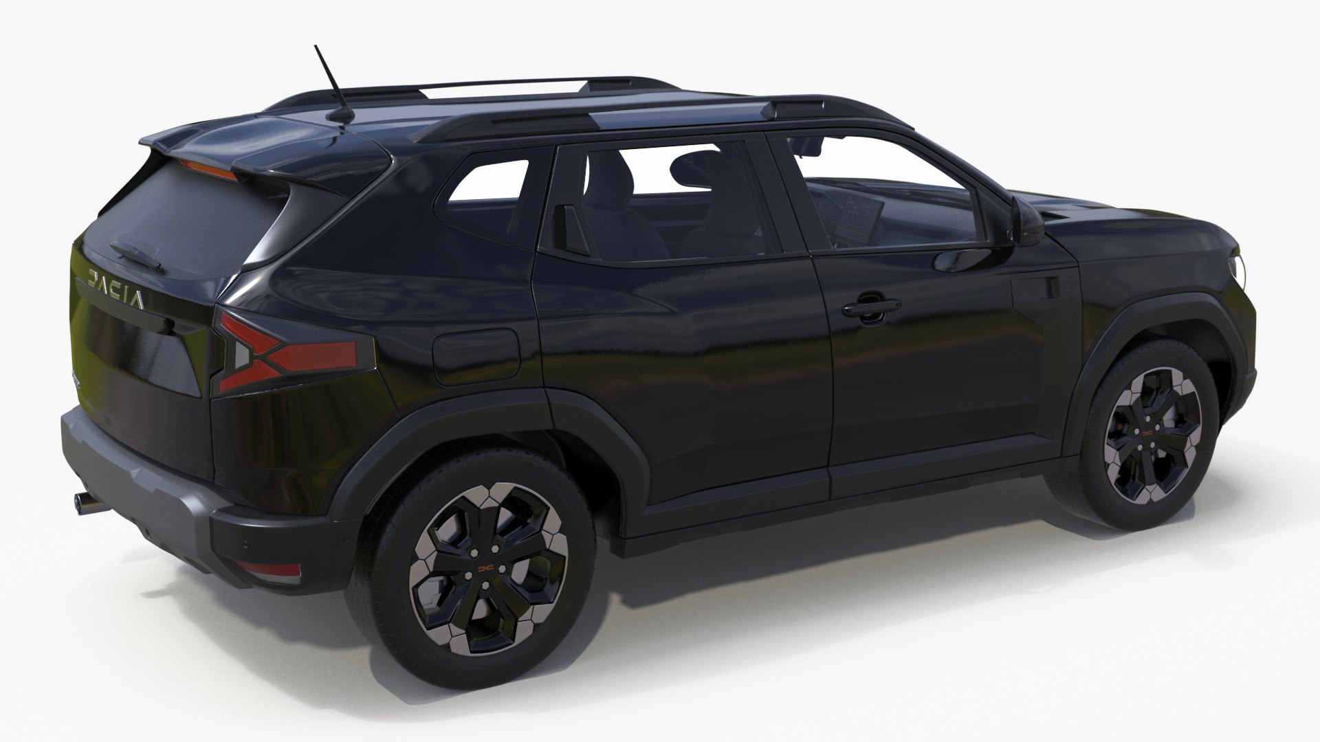 Dacia Duster 2024 Crossover Simplified Black 3D Model - TurboSquid 2295917