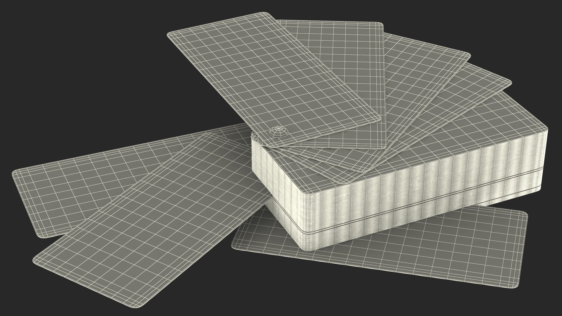 Color Palette Guide Folded Mockup 3D - TurboSquid 2104663