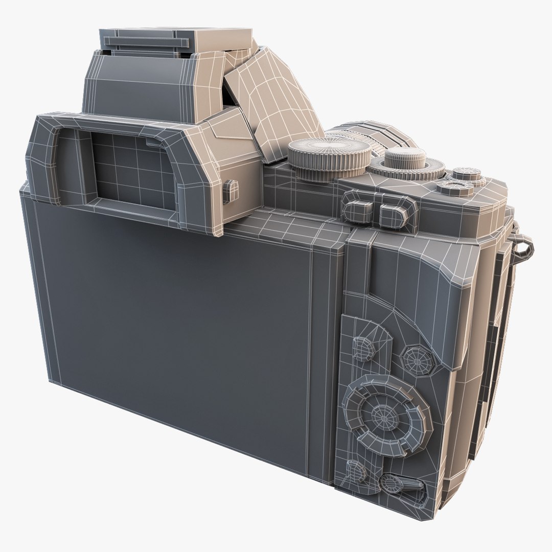 Olympus Om-d E-m5 16mp 3d Model