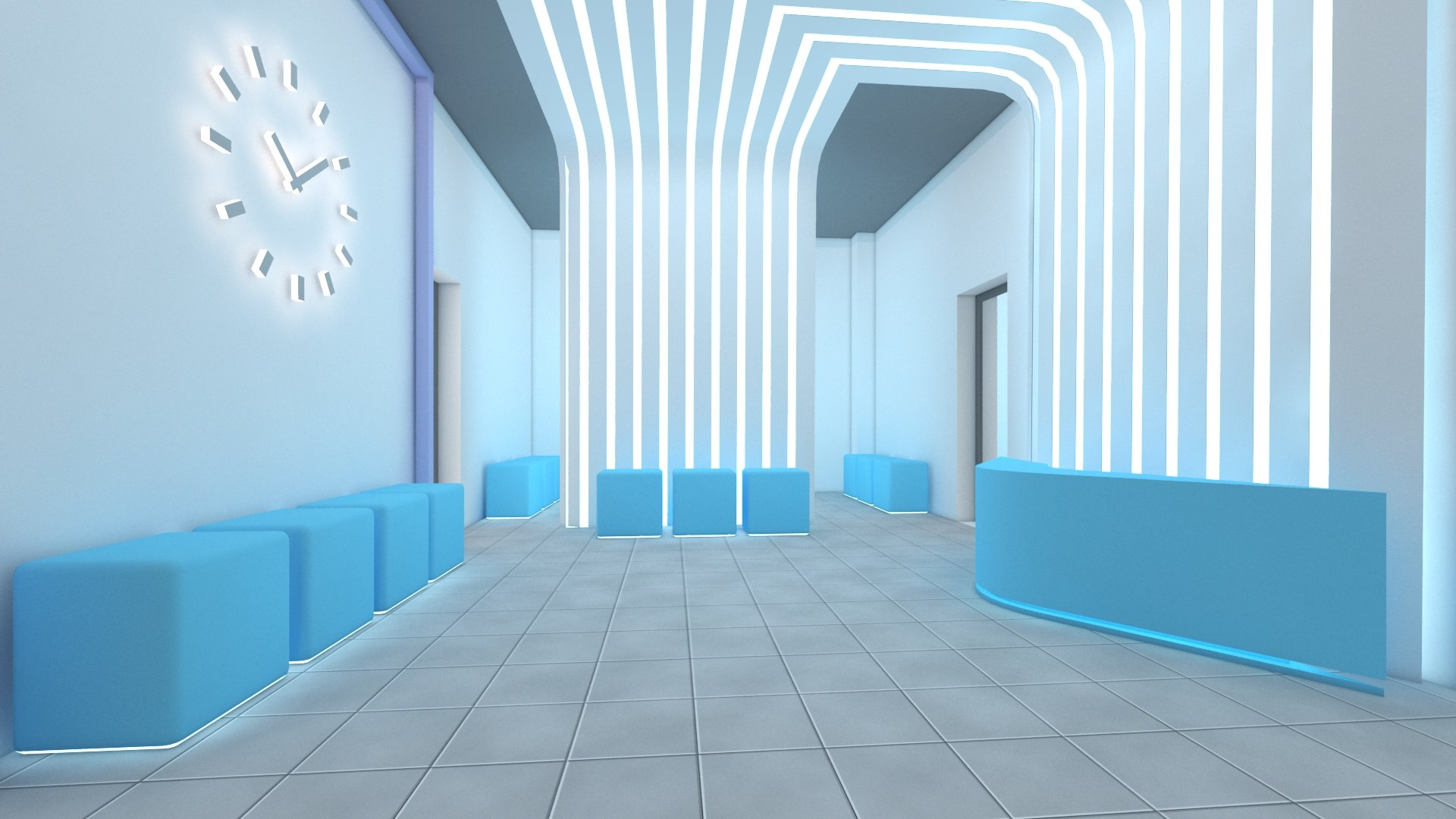 3D Reception 2020 - TurboSquid 1986284