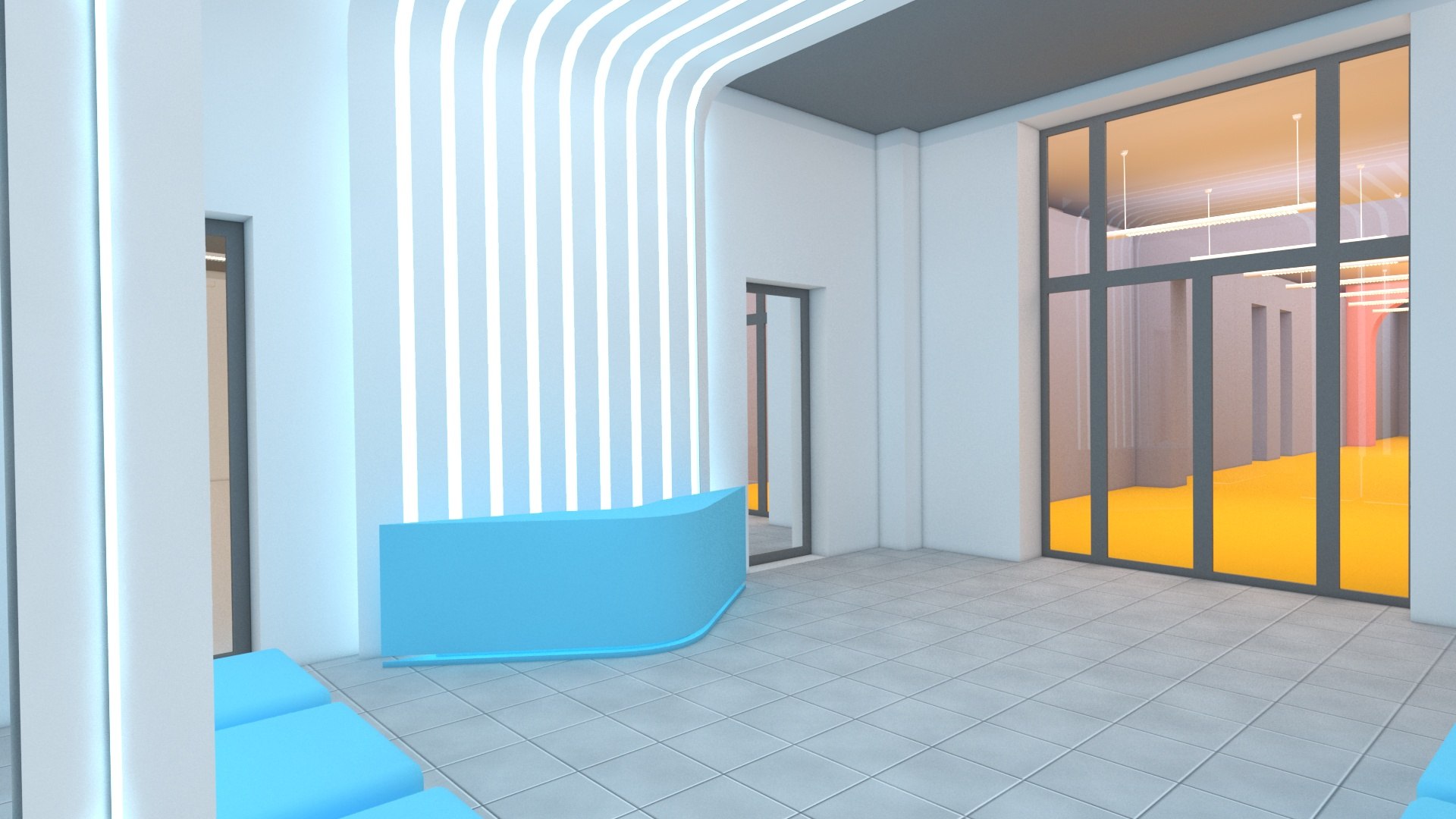 3D Reception 2020 - TurboSquid 1986284