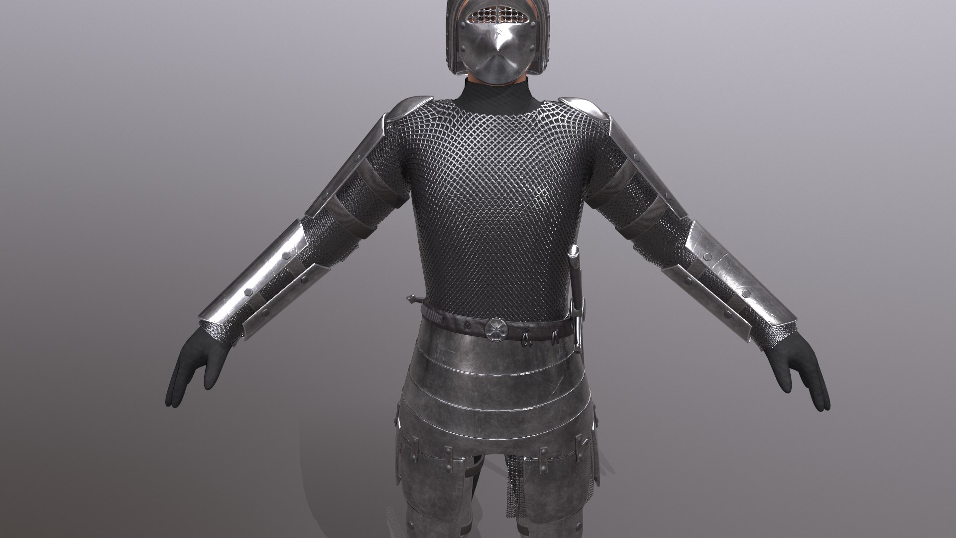 Knight Male Character 3D Model - TurboSquid 1666543