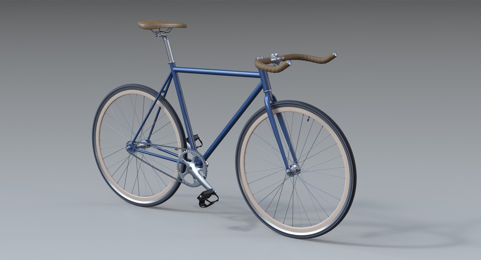 3D Bike Fixie - TurboSquid 1177799