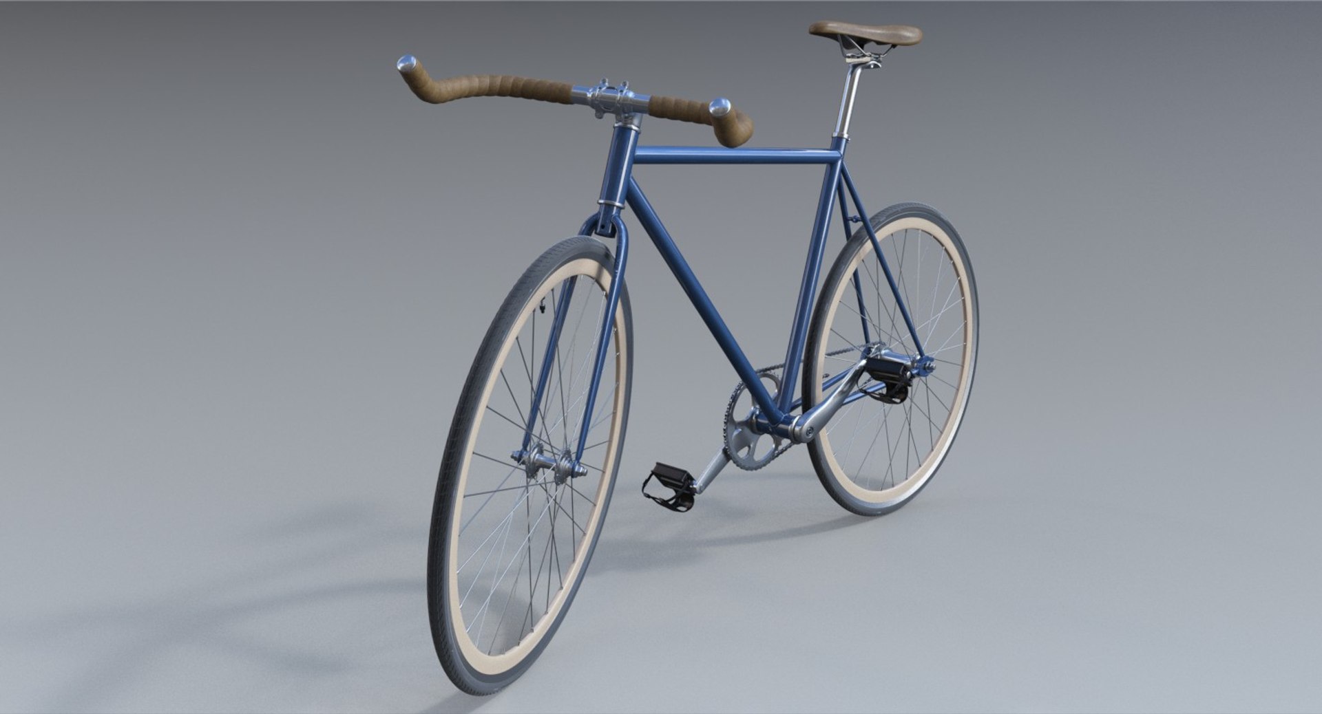 3D Bike Fixie - TurboSquid 1177799