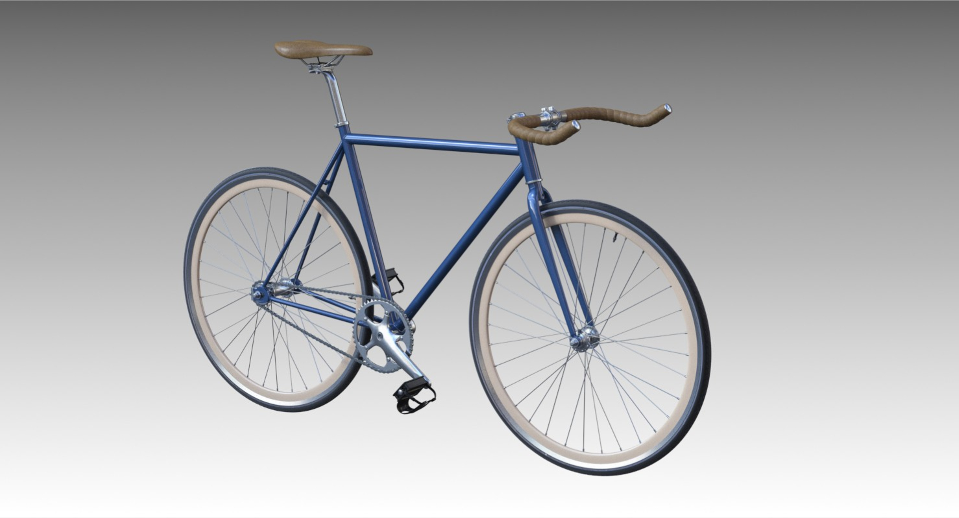 3D Bike Fixie - TurboSquid 1177799