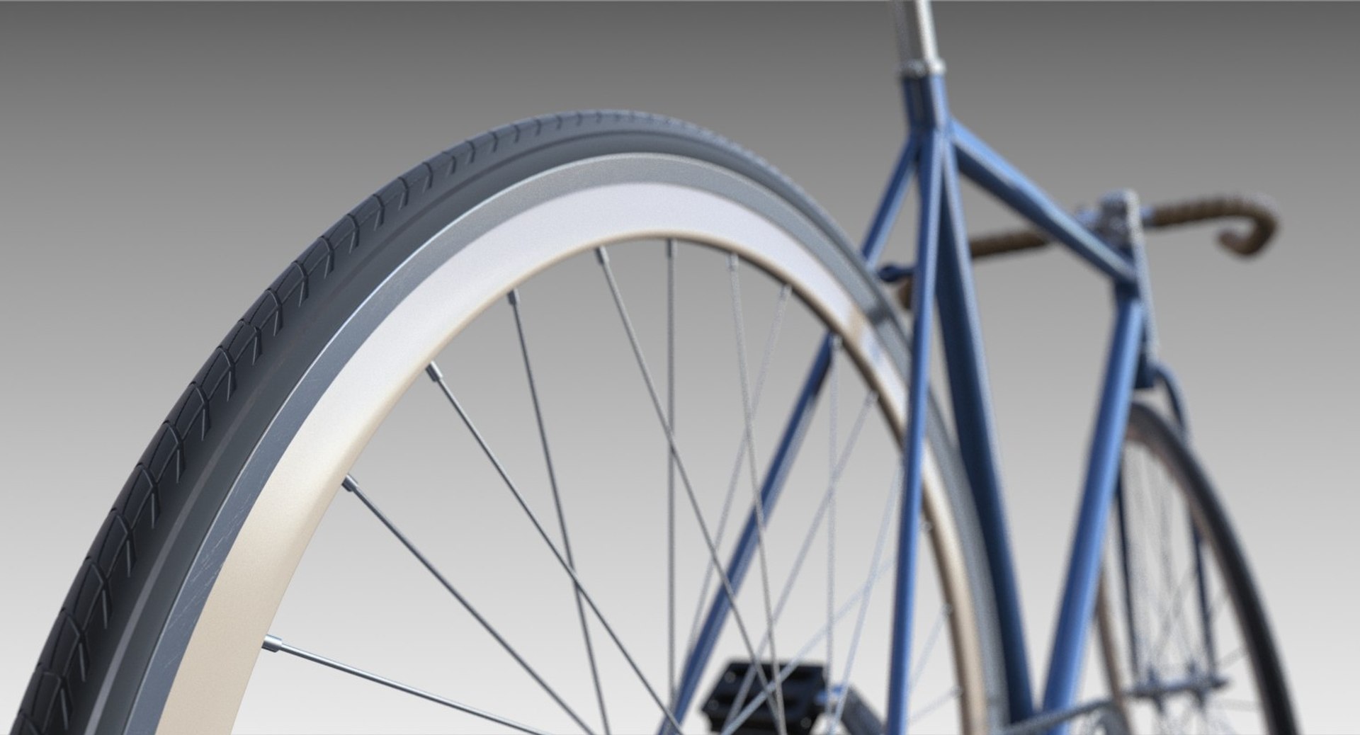 3D Bike Fixie - TurboSquid 1177799