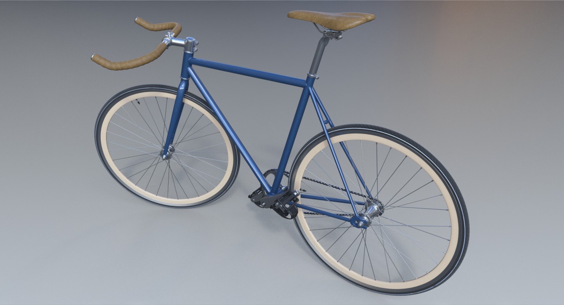 3D Bike Fixie - TurboSquid 1177799