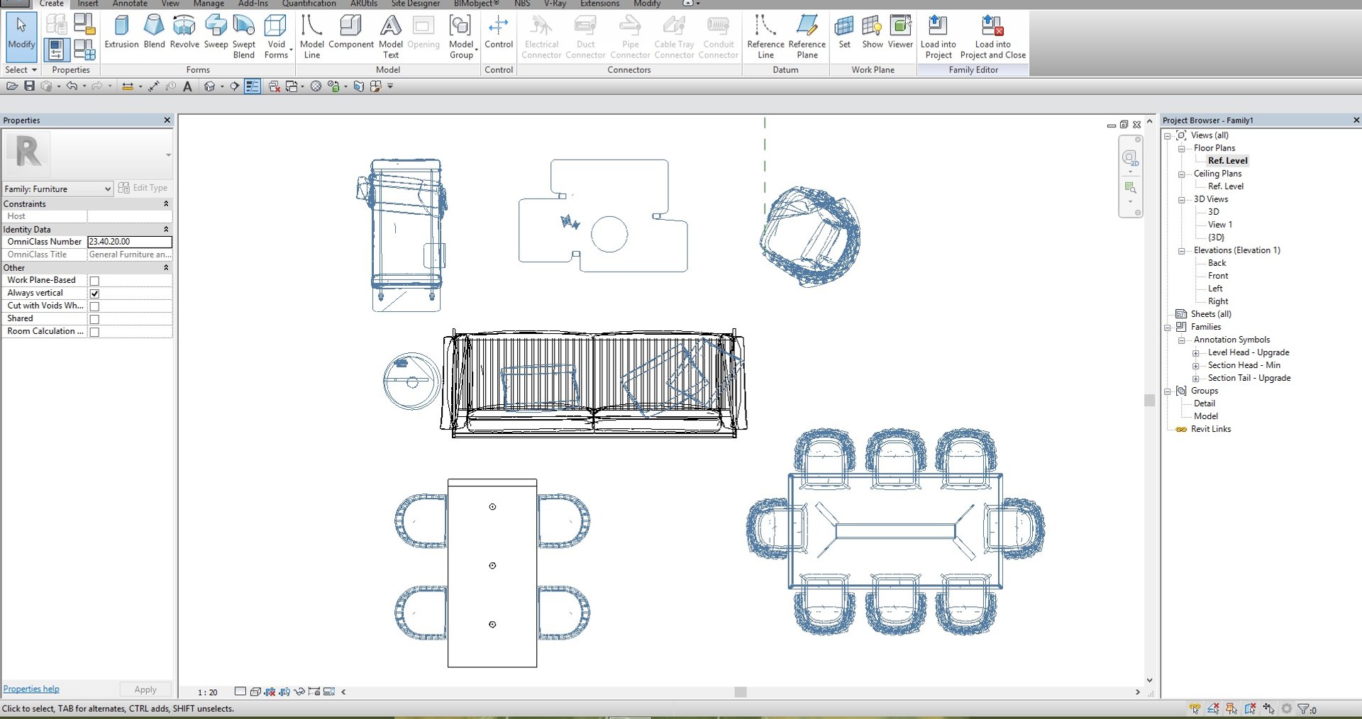 Revit Family 3D Model - TurboSquid 1552980