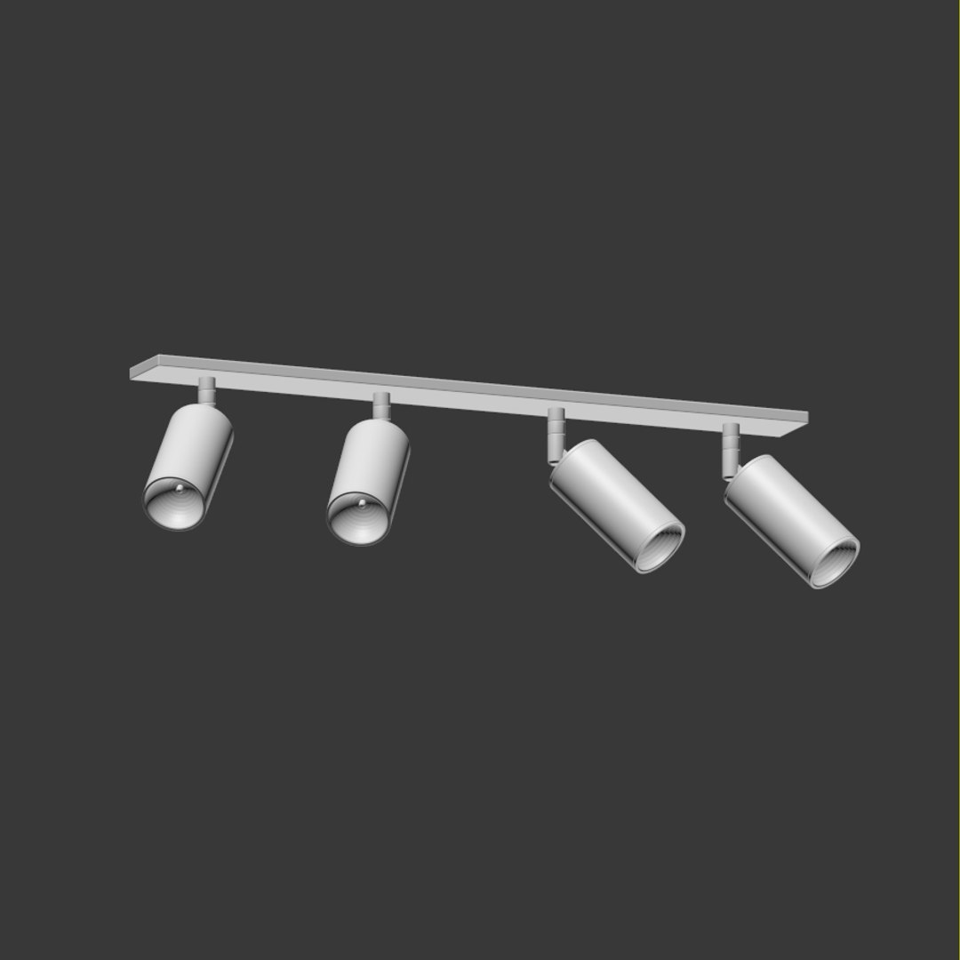 3 Types Indoor Lights 3D Model - TurboSquid 1602475
